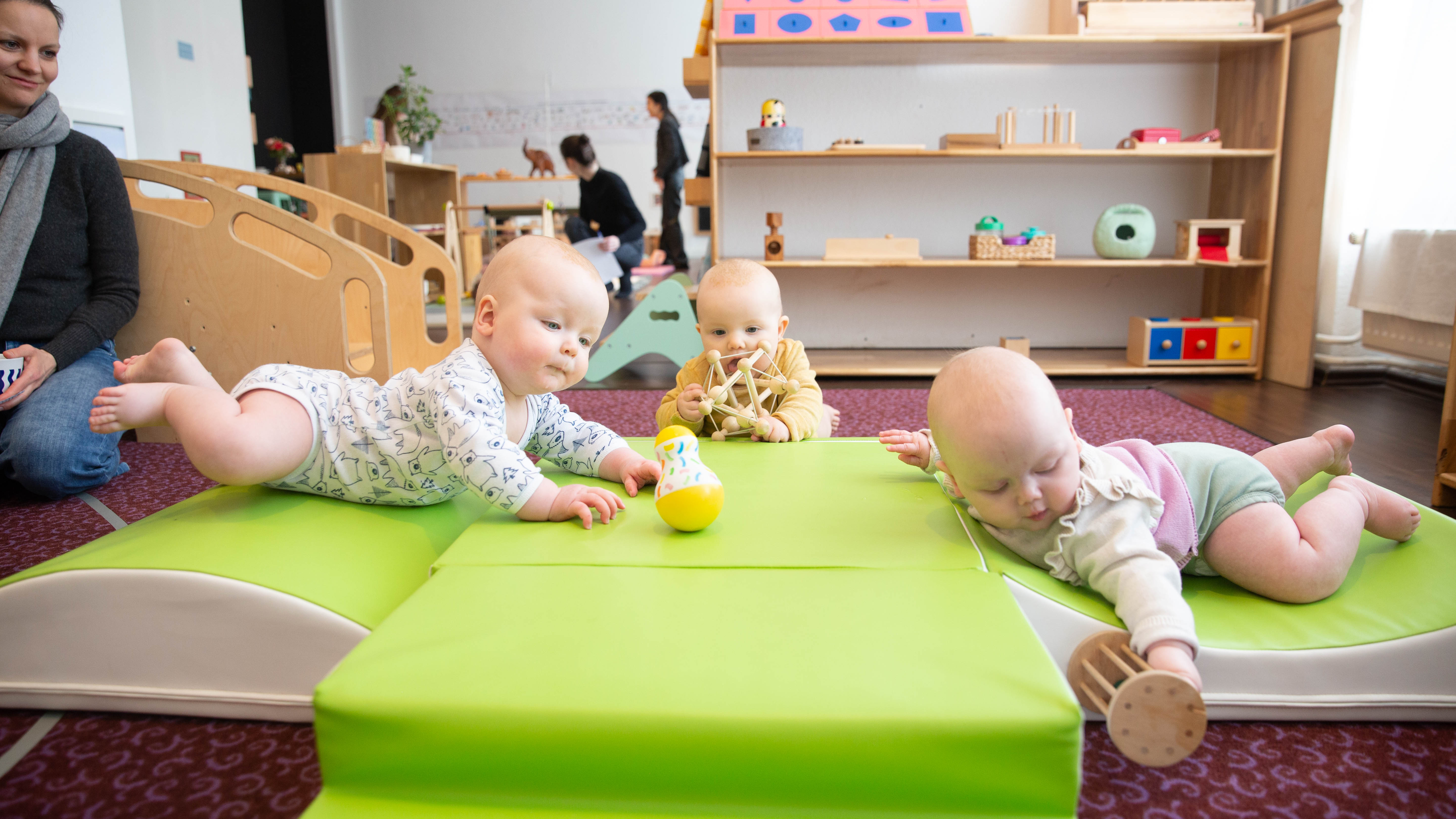 Photo Tour of Montessori Newborn Class – Montessori Mother ELC