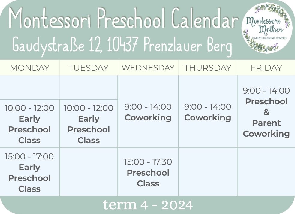 Montessori Mother ELC – Germany's 1st Montessori Early Learning Center